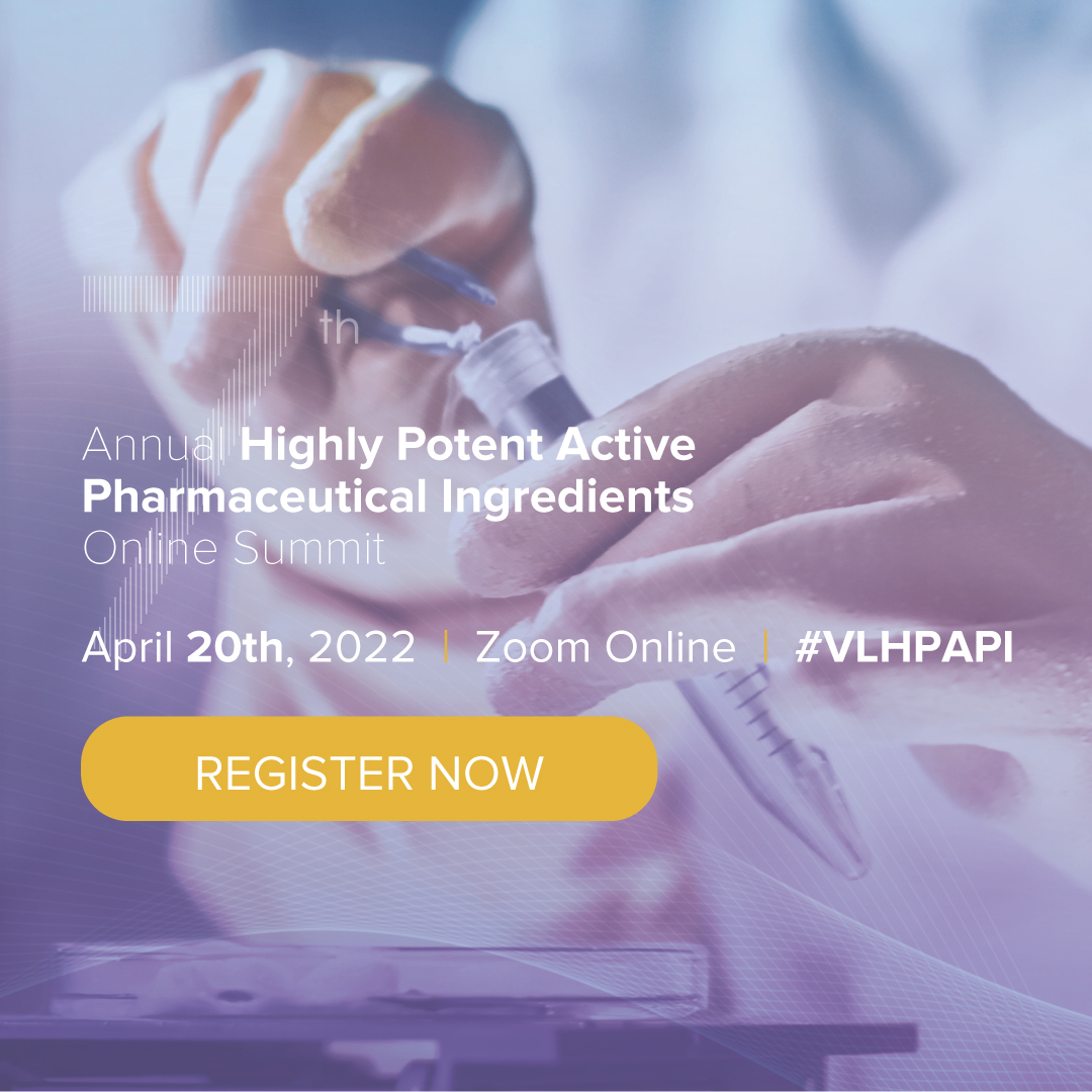 7th Annual Highly Potent Active Pharmaceutical Ingredients Online ...