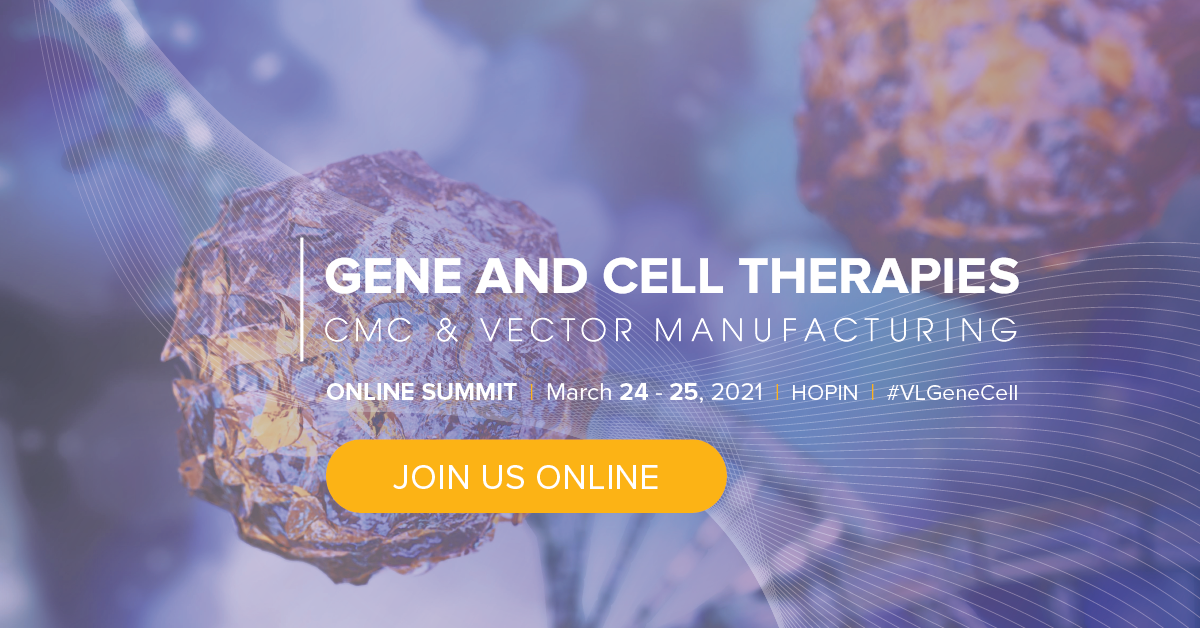 Gene and Cell Therapies CMC & Vector Manufacturing Online Summit | Vonlanthen
